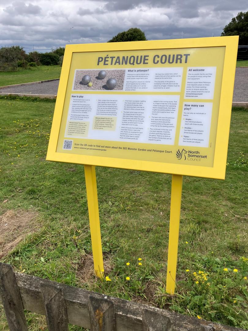 Weston gets first public pétanque court and new garden | North Somerset ...