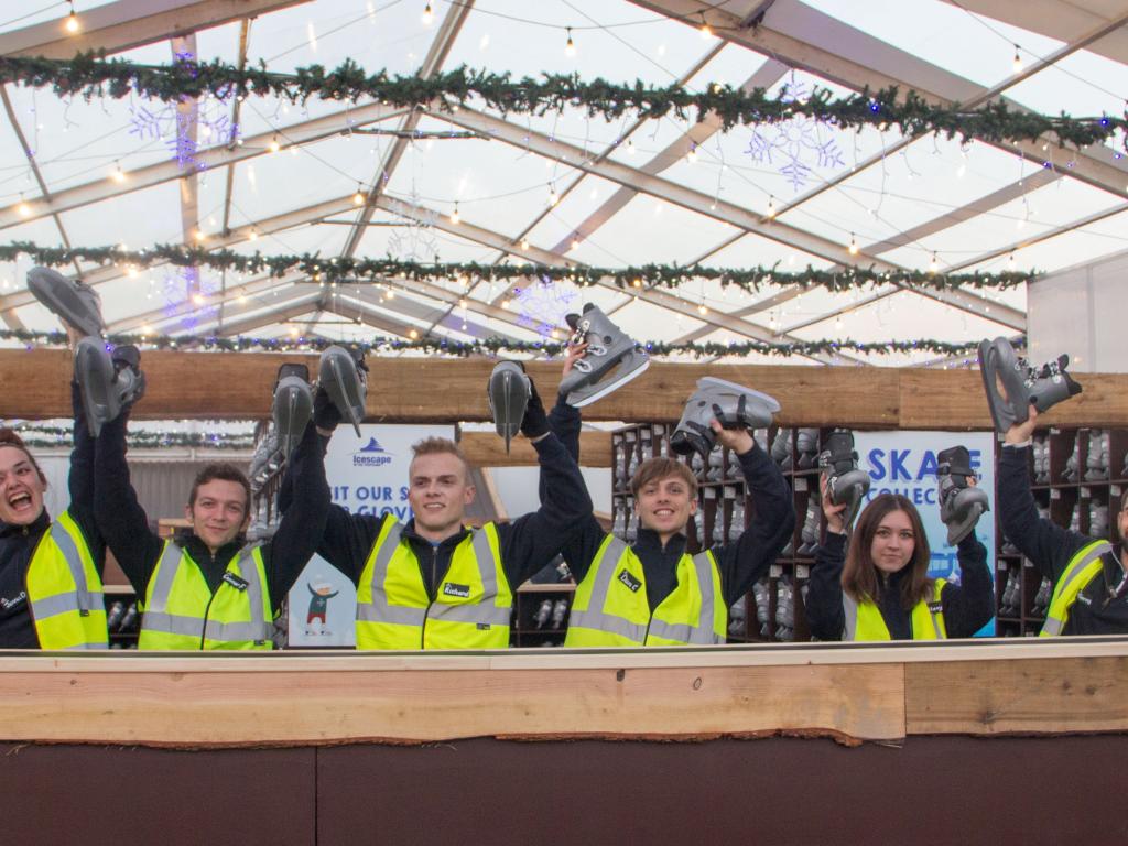 Icescape set to return to Weston this winter | North Somerset Council